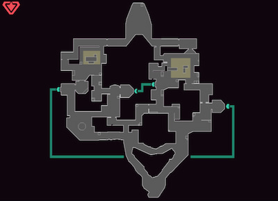 Guía detallada del mapa de Valorant Bind