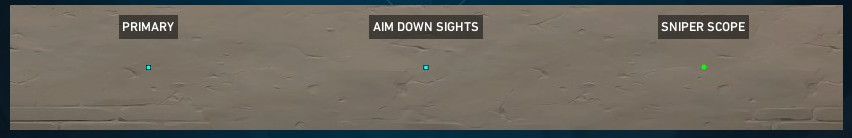 VALORANT crosshair codes