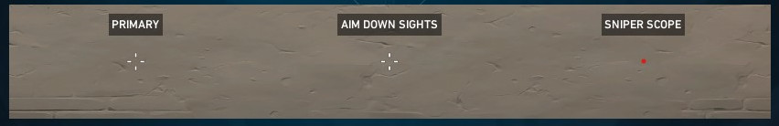 VALORANT crosshair codes