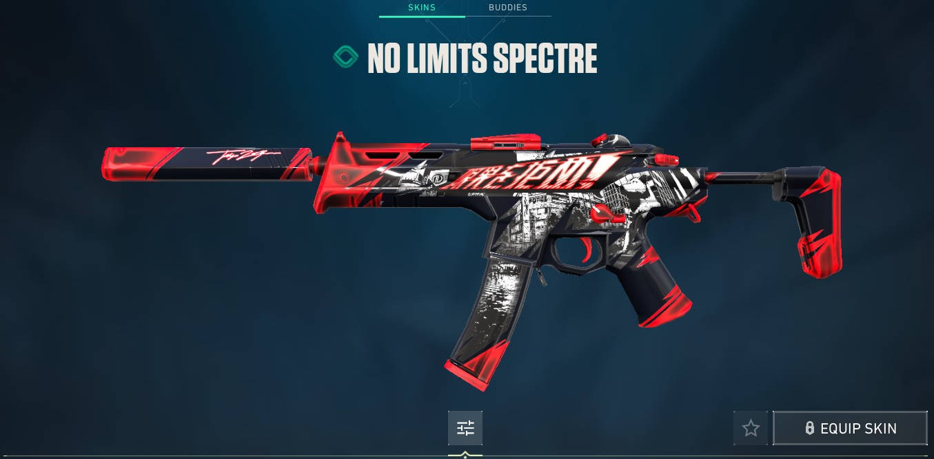 VALORANT Spectre skins