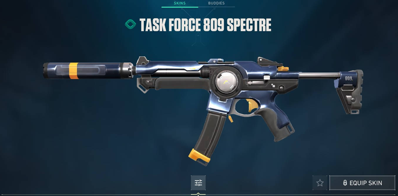 VALORANT Spectre skins