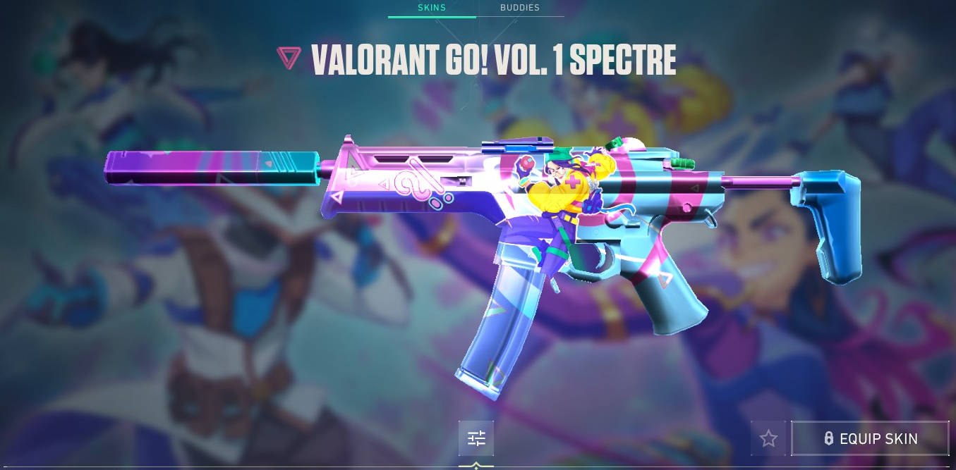 VALORANT Spectre skins