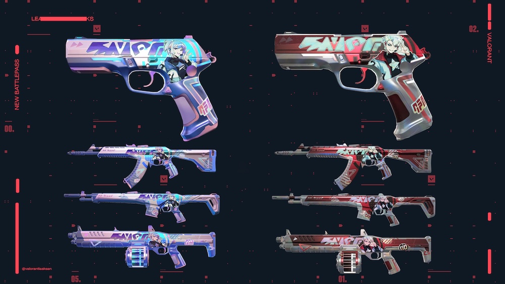 Bubble Pop VALORANT Collection: Skins, price, weapons