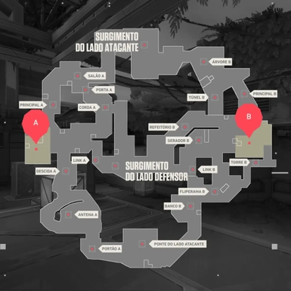 Fracture no VALORANT: dicas, posições e tudo sobre o mapa
