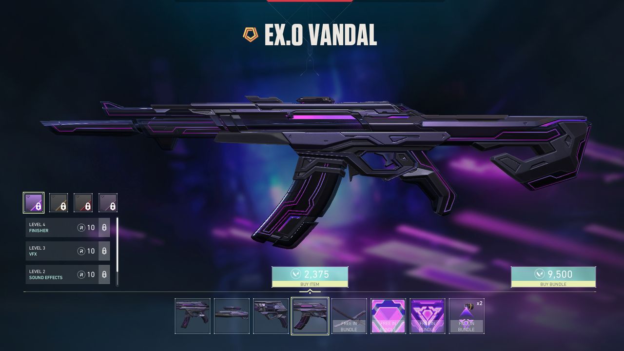 VALORANT EX.O bundle: Skins, katana, price & more