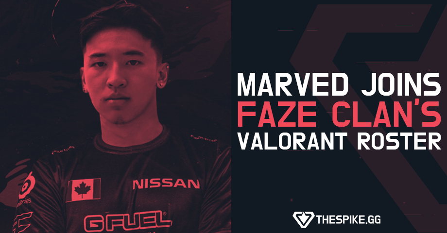 Marved joins FaZe Clan's VALORANT roster | VALORANT Esports News ...