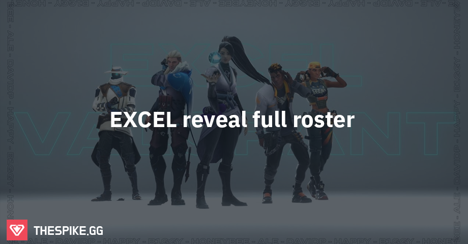 EXCEL reveal full roster | VALORANT Esports News | THESPIKE.GG