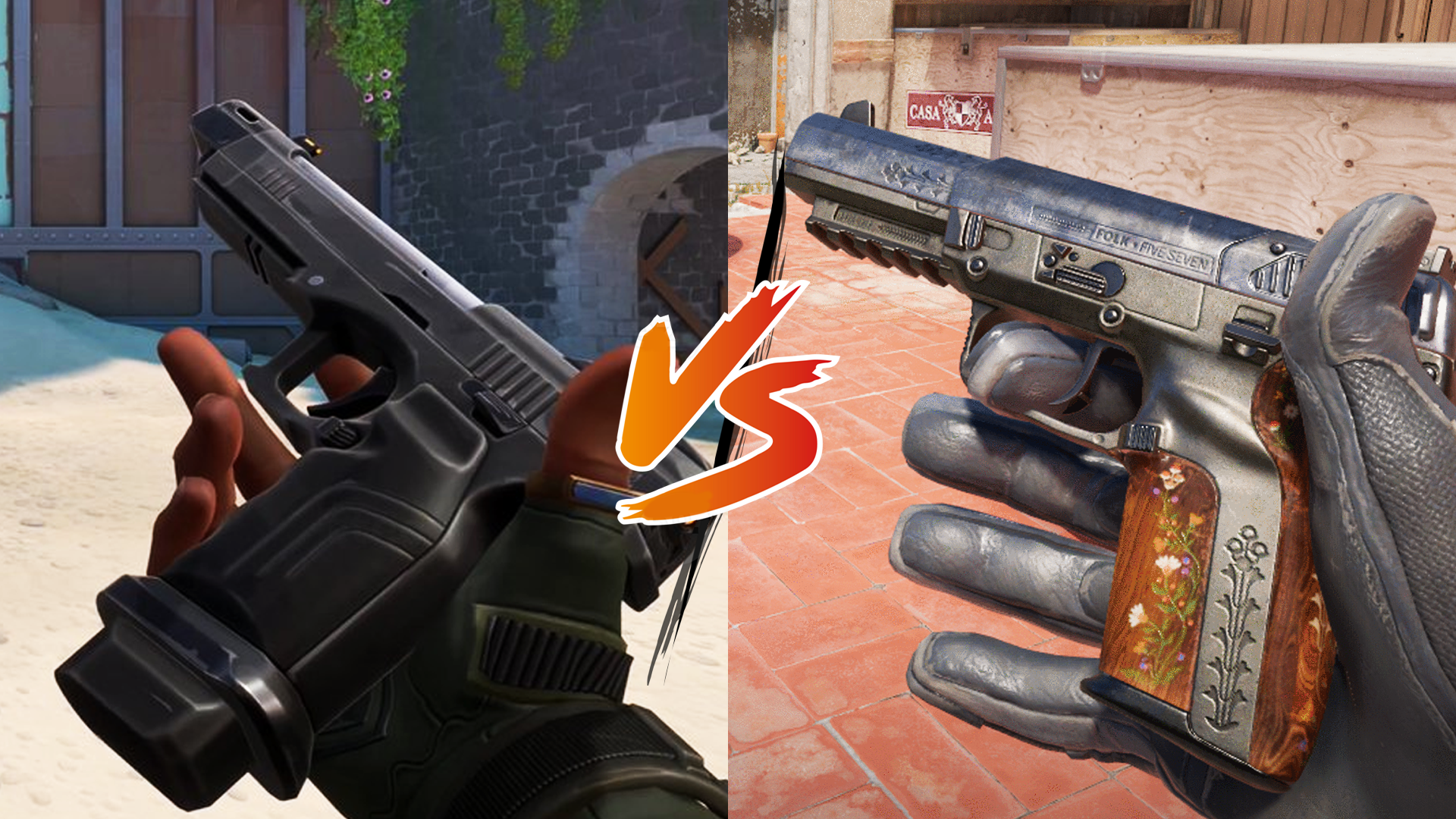 Bandit vs Five-SeveN: la nueva pistola de VALORANT frente a un clásico ...