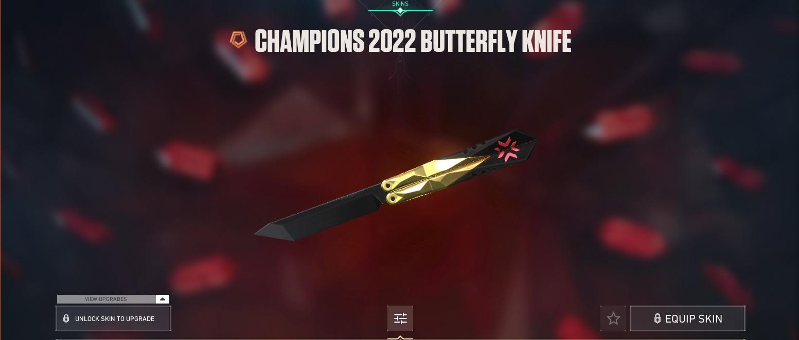 VALORANT knife skins