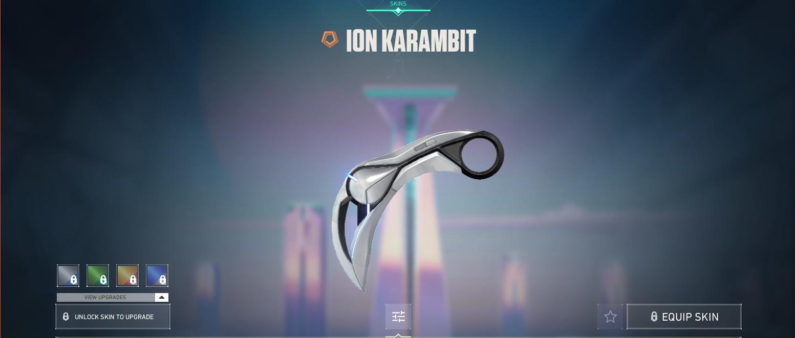 VALORANT knife skins