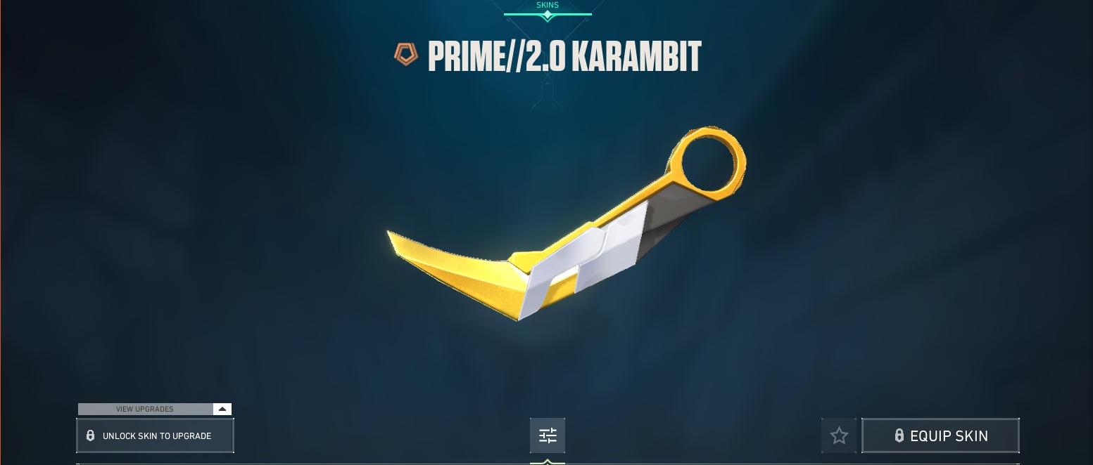 VALORANT knife skins