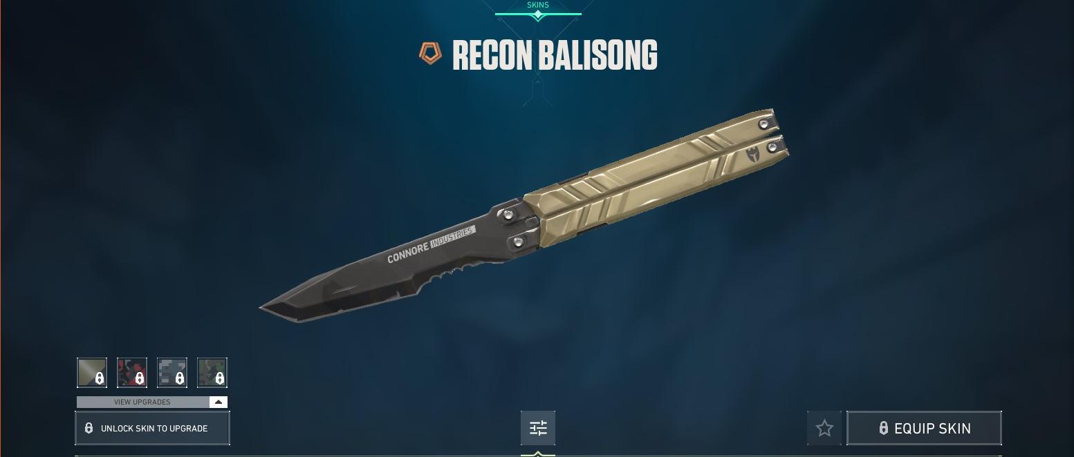 VALORANT knife skins