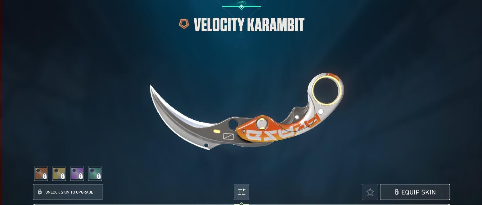 VALORANT knife skins
