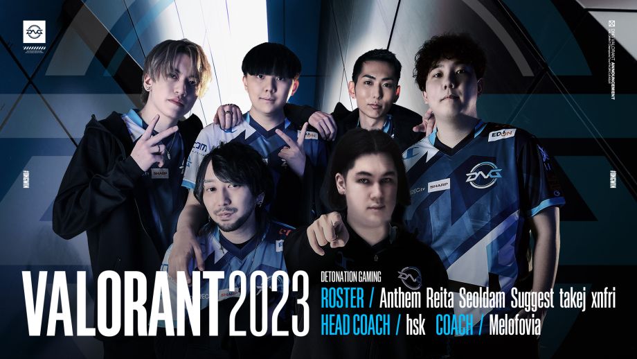 DetonatioN Gaming reveal VCT 2023 Pacific League roster | VALORANT ...