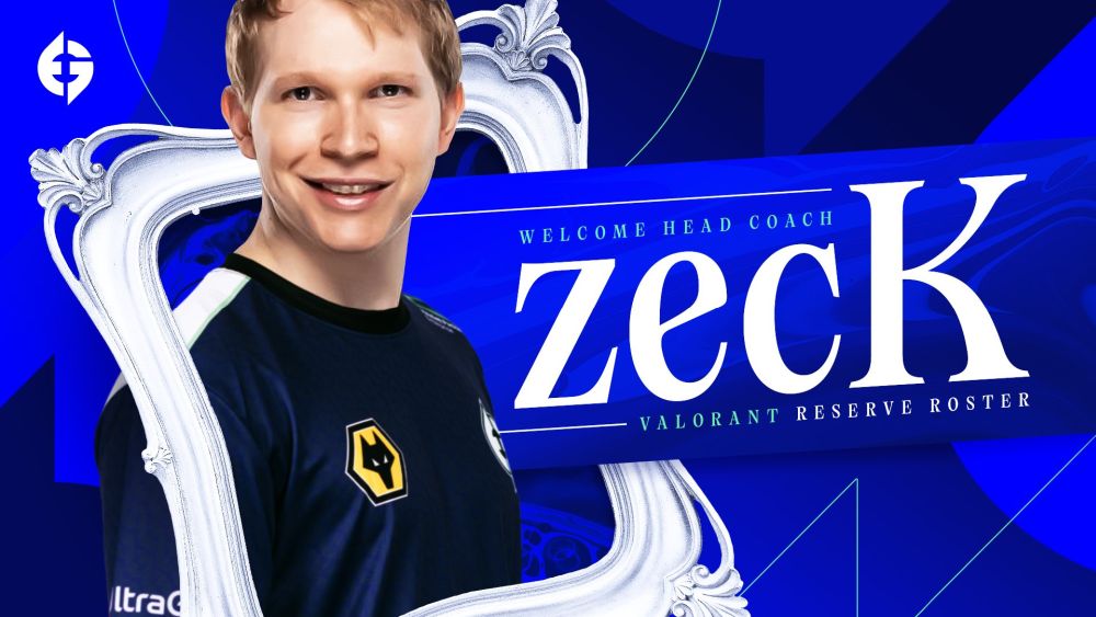 zecK joins Evil Geniuses as reserve roster head coach | VALORANT ...