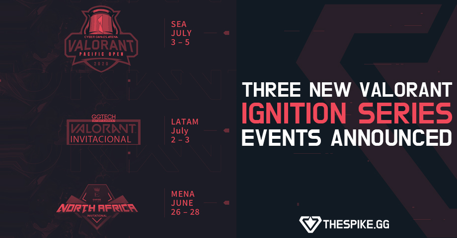 Three new VALORANT Ignition Series events announced | VALORANT Esports ...