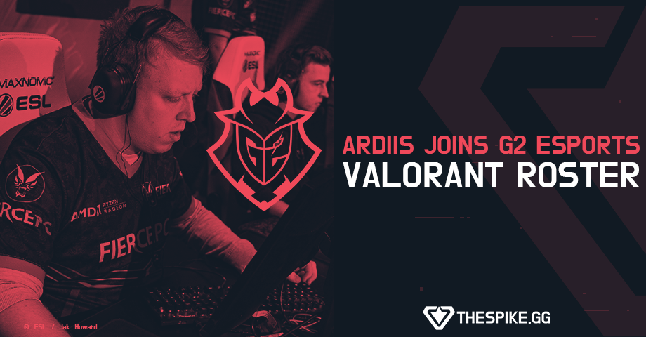 ardiis joins G2 Esports VALORANT roster | VALORANT Esports News ...