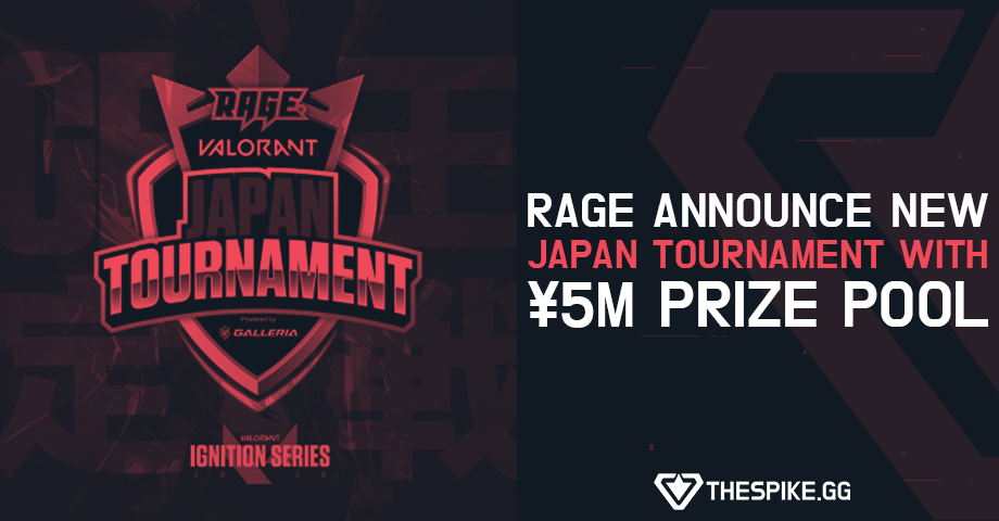 RAGE announce VALORANT JAPAN TOURNAMENT with ¥5M prize pool | VALORANT ...